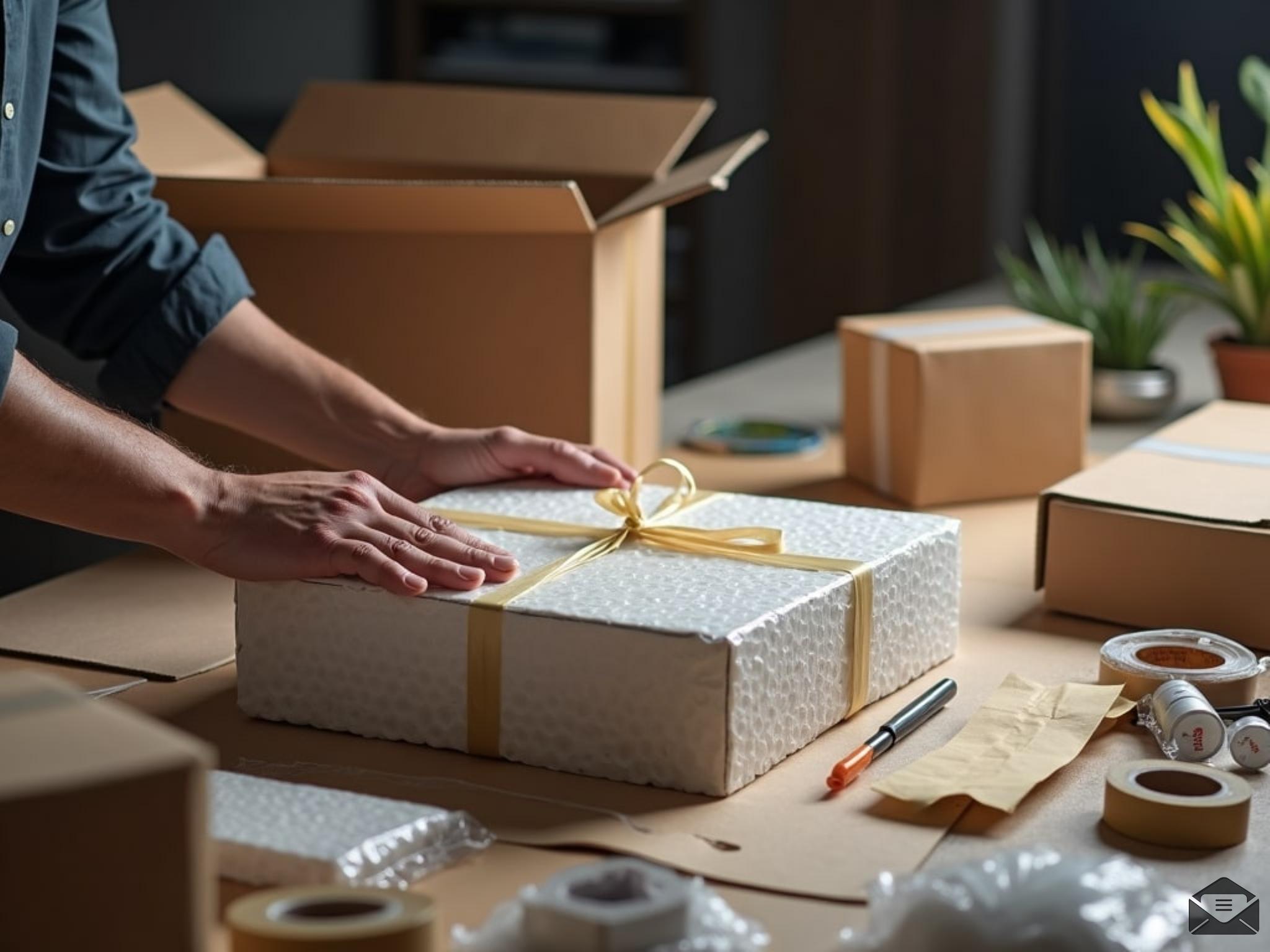Comment emballer des objets de forme irrégulière